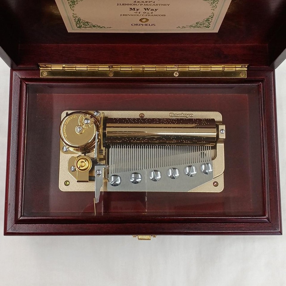 Music Box Model ORPHEUS DX414EDA SANKYO | eBay