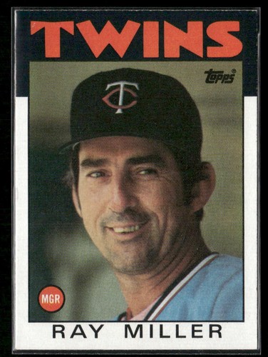 1986 Topps #381 Ray Miller | eBay