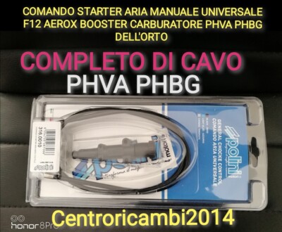 COMANDO STARTER ARIA MANUALE POLINI UNIVERSALE F12 F10 AEROX BOOSTER ...