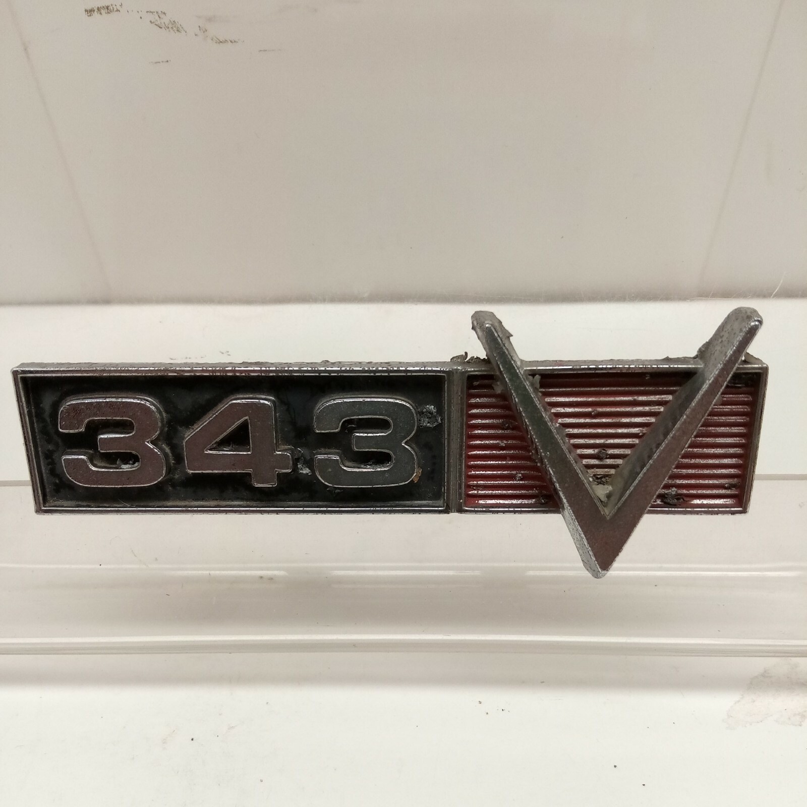 1968 1969 AMC AMX 343 Emblem Badge OEM V8 68 69 | eBay