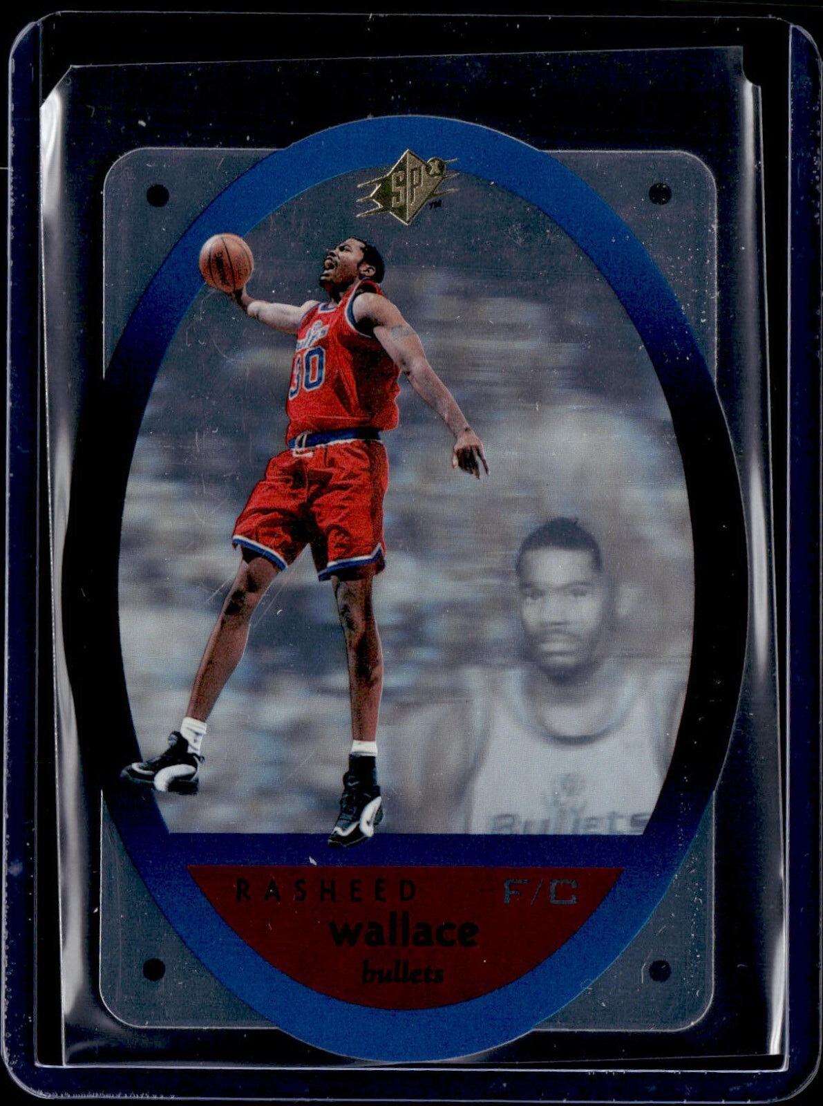 1996-97 upper Deck SPx Rasheed Wallace - Bullets #50 | eBay