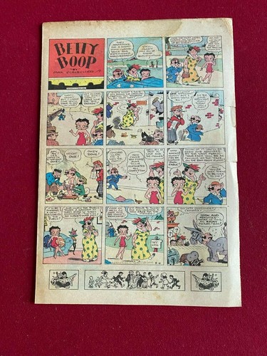 1936, Betty Boop, Sunday Comic Strip Full Page (Scarce / Vintage ...