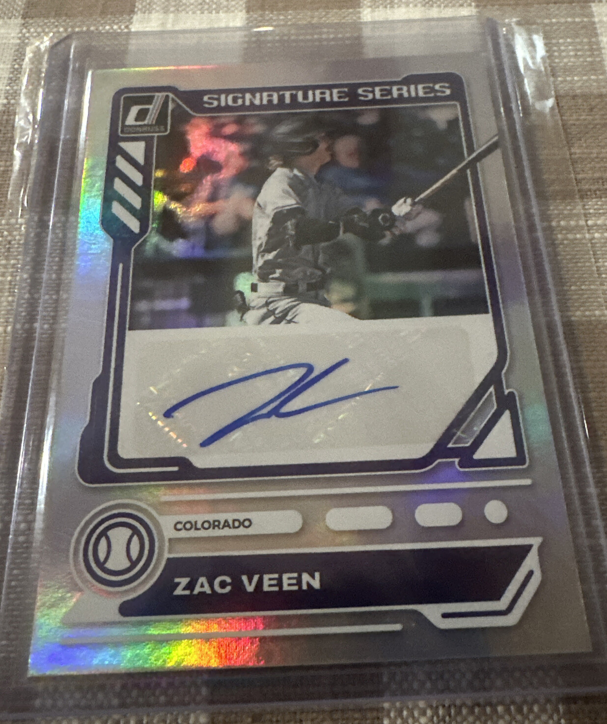 2023 Donruss Zac Veen Signatures Series Auto Autograph #SS-ZV Rockies ...