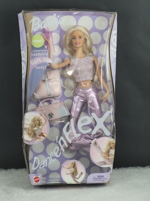 Barbie Dance 'n Flex Doll Bendable Body Mattel & Ages 3 and up 2002 for ...