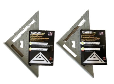 Johnson RAS-1 Aluminum Rafter Angle Square 7” (2 PACK) | eBay