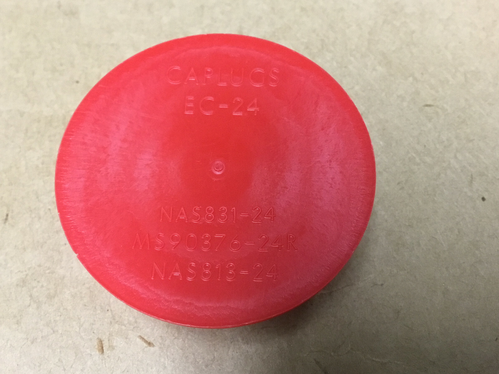 (7 PC) CAPLUGS EC-24 Dust Moisture Protective Cap MS90376-24R NAS831-24 ...