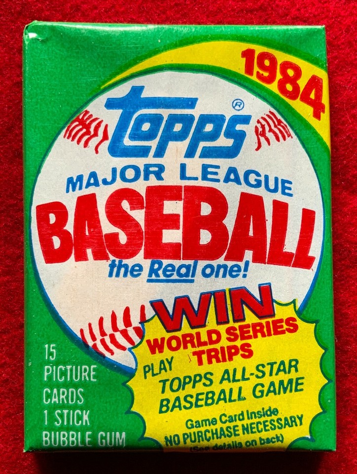 1982 1983 1984 1985 1986 1989 1991 1992 TOPPS BASEBALL CARD WAX ...