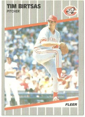 TIM BIRTSAS CINCINNATI REDS #152 - FLEER NM-MT 1989 | eBay