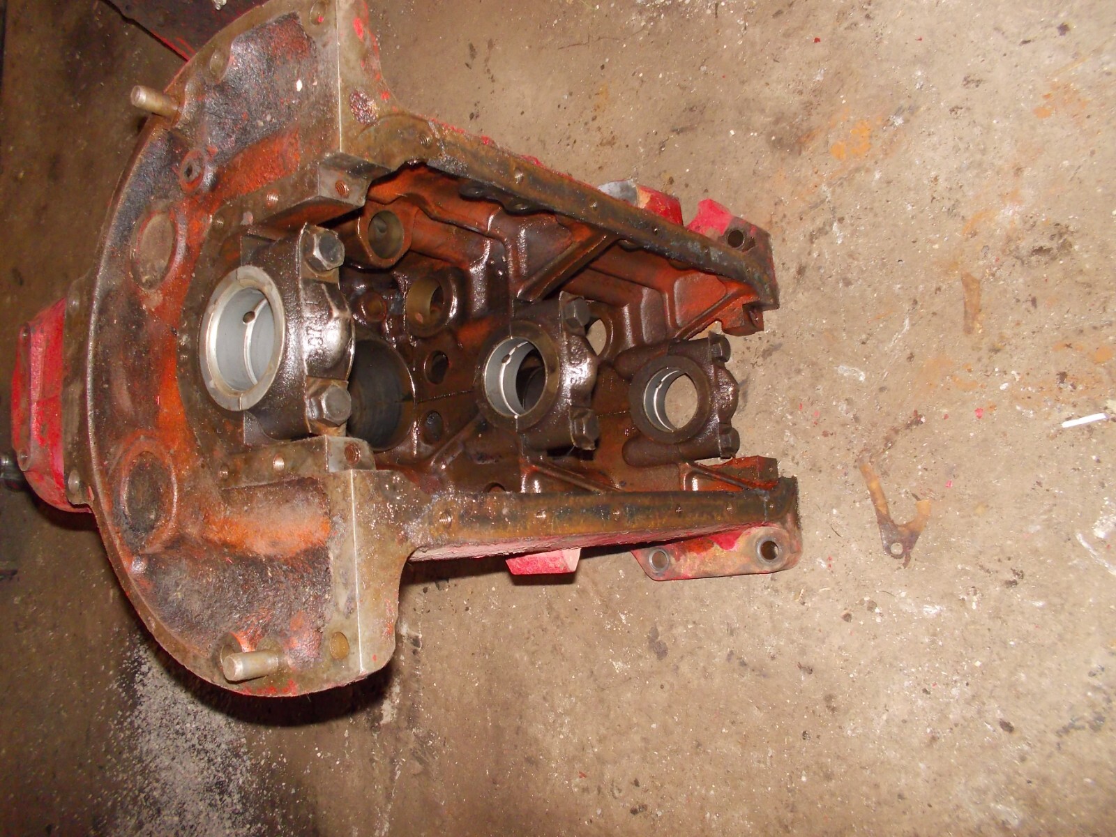 Farmall Super C SC IH gas tractor GOOD engine motor C123 cylinder block ...