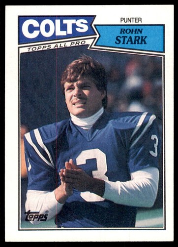 1987 Topps Rohn Stark A Football Cards #379 | eBay