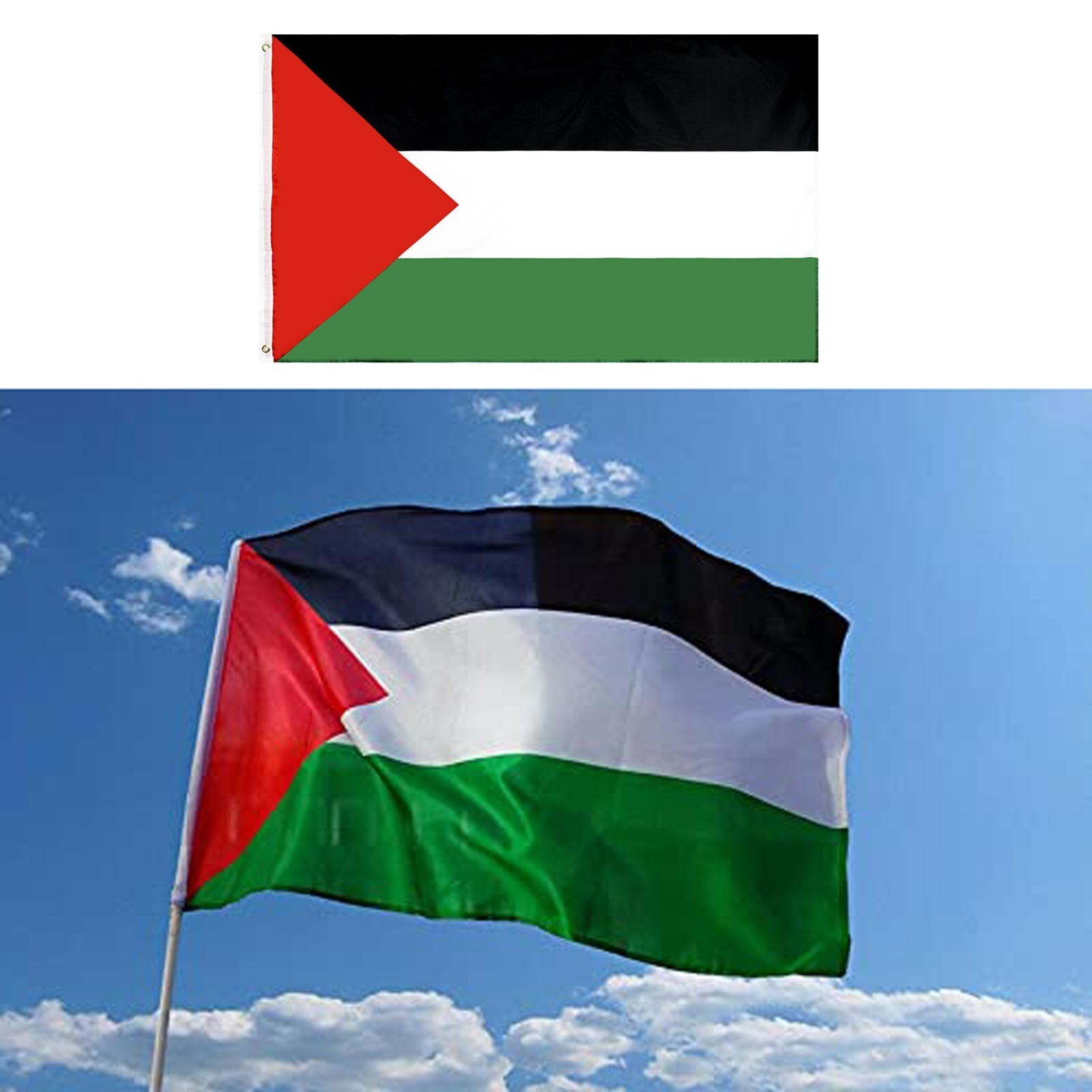 100PCS Palestine Flag Large Palestinian | Grelly UK