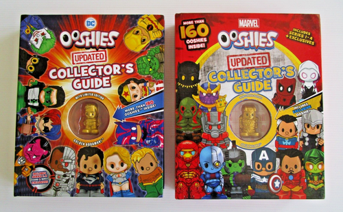 Marvel & DC Ooshies Updated Collector's Guide x 2 with Golden Ooshie ...