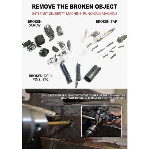 High Frequency Electrical Pulse EDM Wire Taking Machine 400W-1000W 220V ...