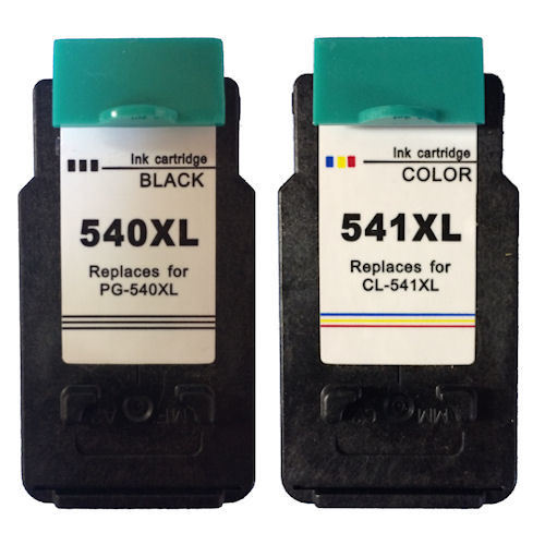 PG-540XL Black & CL-541XL Colour Ink Cartridge For Canon PIXMA MG4200 ...