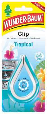 1x WUNDERBAUM Clip -Tropical Lufterfrischer Autoduft Raumduft ...