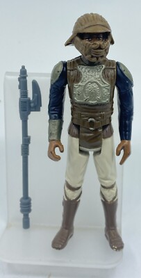 1982 Star Wars Lando Calrissian Skiff Guard w/ Helmet Kenner Vintage HK ...