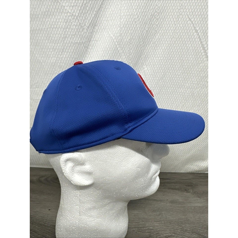 Mens Chicago Cubs Baseball Cap Blue Red Embroidered C Logo Adjustable ...
