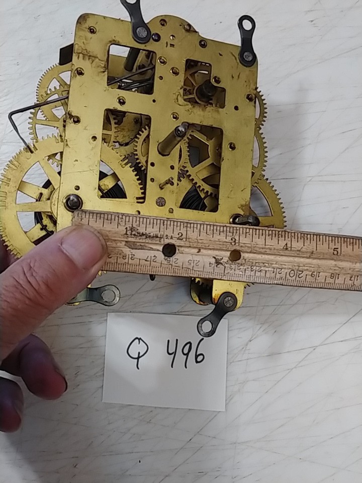 SETH THOMAS ROUND TOP CABINET MANTLE CLOCK MOVEMENT 89 | eBay