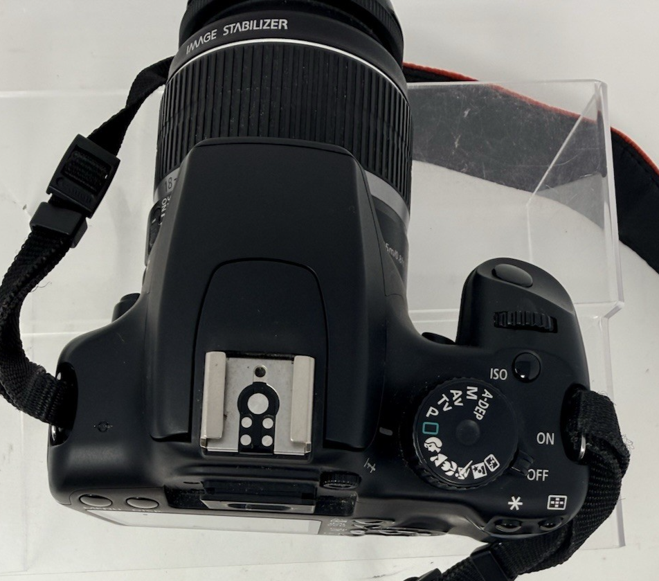 Canon EOS Rebel XS 1000D Digital SLR Camera w/ EF-S 18-55mm IS Lens ...