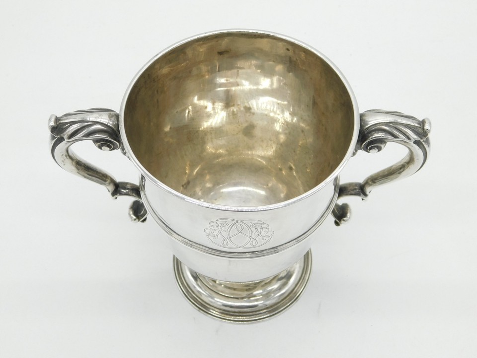Irish George II Sterling Silver Loving Cup or Trophy Antique c1750 ...
