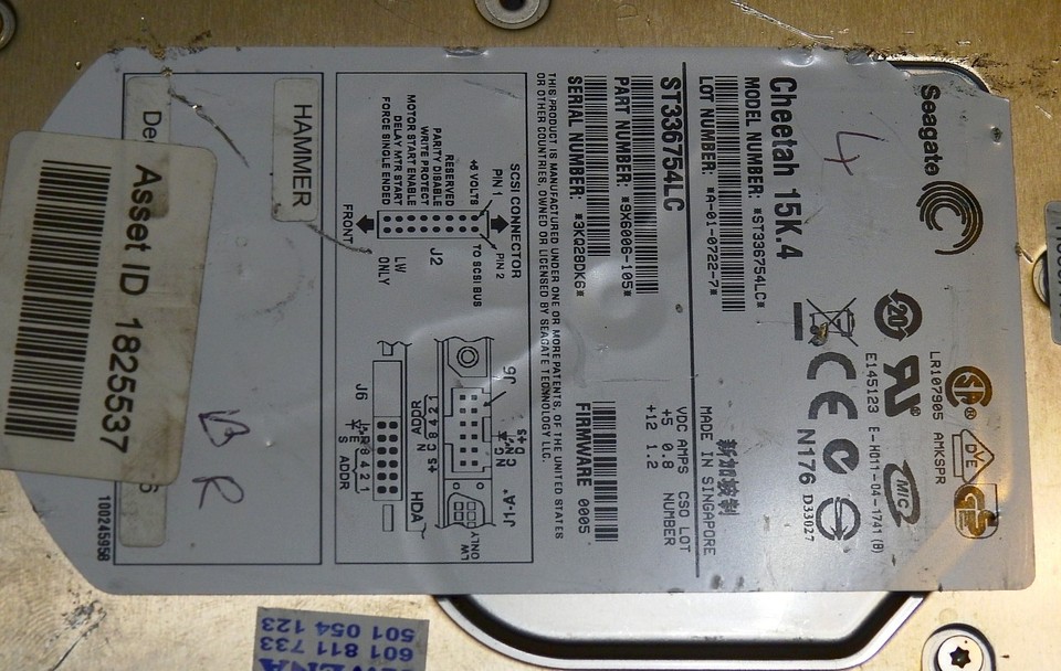 Seagate Cheetah ST336754LC 15K.4 36 GB f. ATARI, TT030, AMIGA,Apple, MAC, ect. | eBay