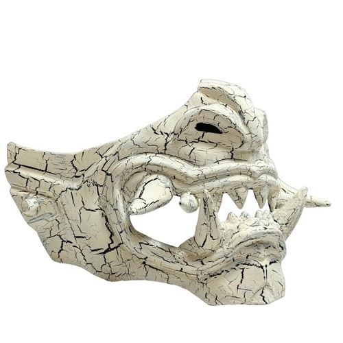 Japanese Oni Demon Samurai Warrior Cosplay Halloween Masquerade Mask ...