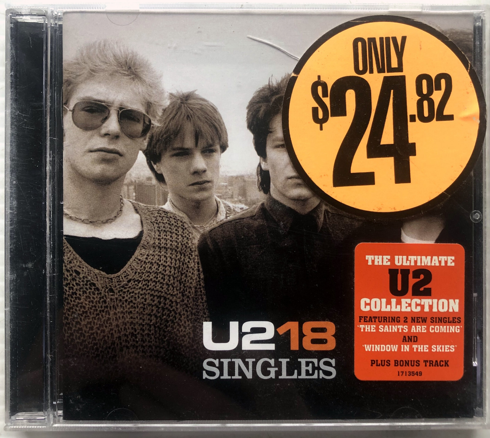 U218 Singles [UK Bonus Track] by U2 (CD, 2006) for sale online | eBay