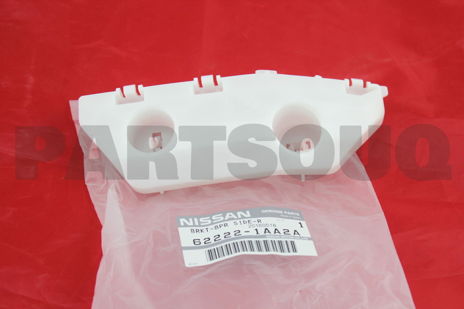 622221AA2A Genuine Nissan BRACKET-FRONT BUMPER SIDE,RH 62222-1AA2A | eBay