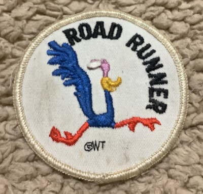 VINTAGE ROAD RUNNER PATCH NEW OLD STOCK ORIGINAL | eBay