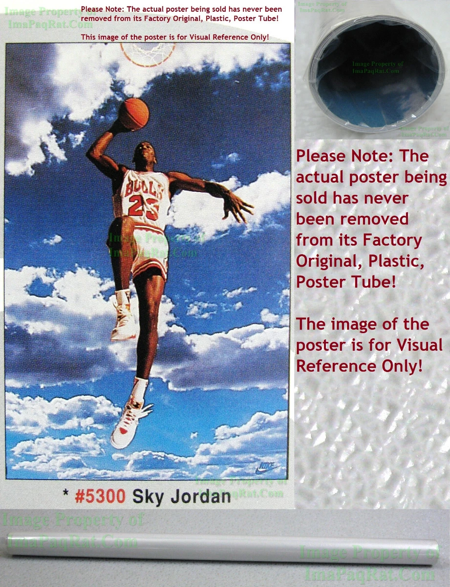 Michael Jordan Nike Poster