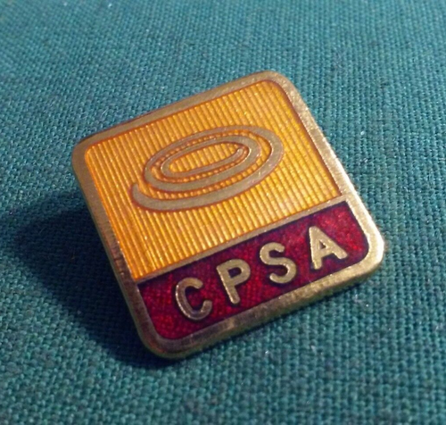 Vintage CPSA Clay Pigeon Shooting Association Lapel Hat Pin Club Award ...