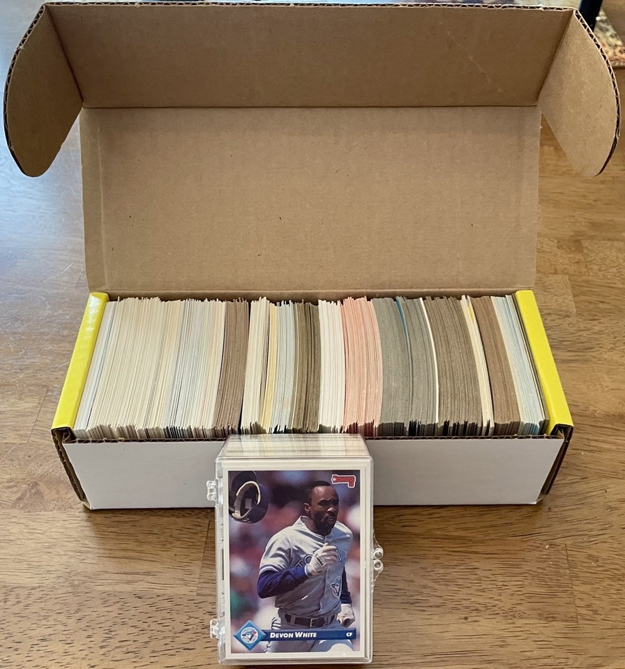 Toronto Blue Jays 613 Card Lot 1984–96 • Stars Alomar Bell Carter Stieb ...