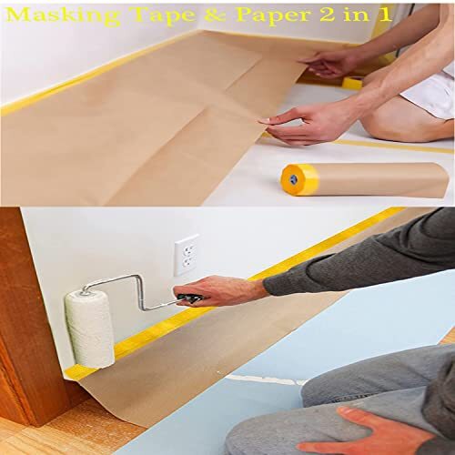 Tape And Drape Masking Paper Auto Body Masking Paper Masking Paper For ...