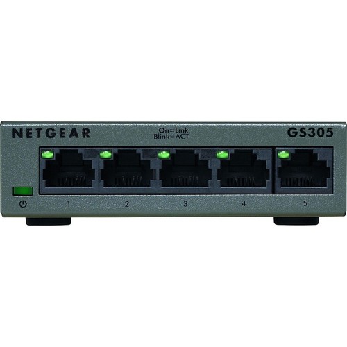 NETGEAR GS305-300PAS 5-port Gigabit Ethernet Unmanaged Switch ...
