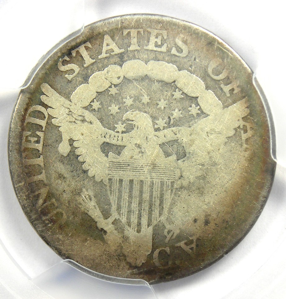 1804 Draped Bust Quarter 25C Coin - Certified PCGS Good Detail - Rare ...