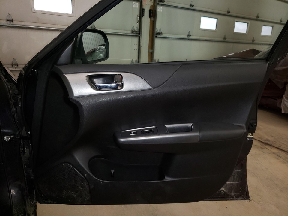 2011 SUBARU IMPREZA POWER FRONT PASSENGER RIGHT DOOR DARK GRAY PAINT ...