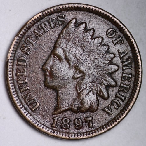 1897 Indian Head Cent Penny Choice XF FREE SHIPPING W9 ZE | eBay