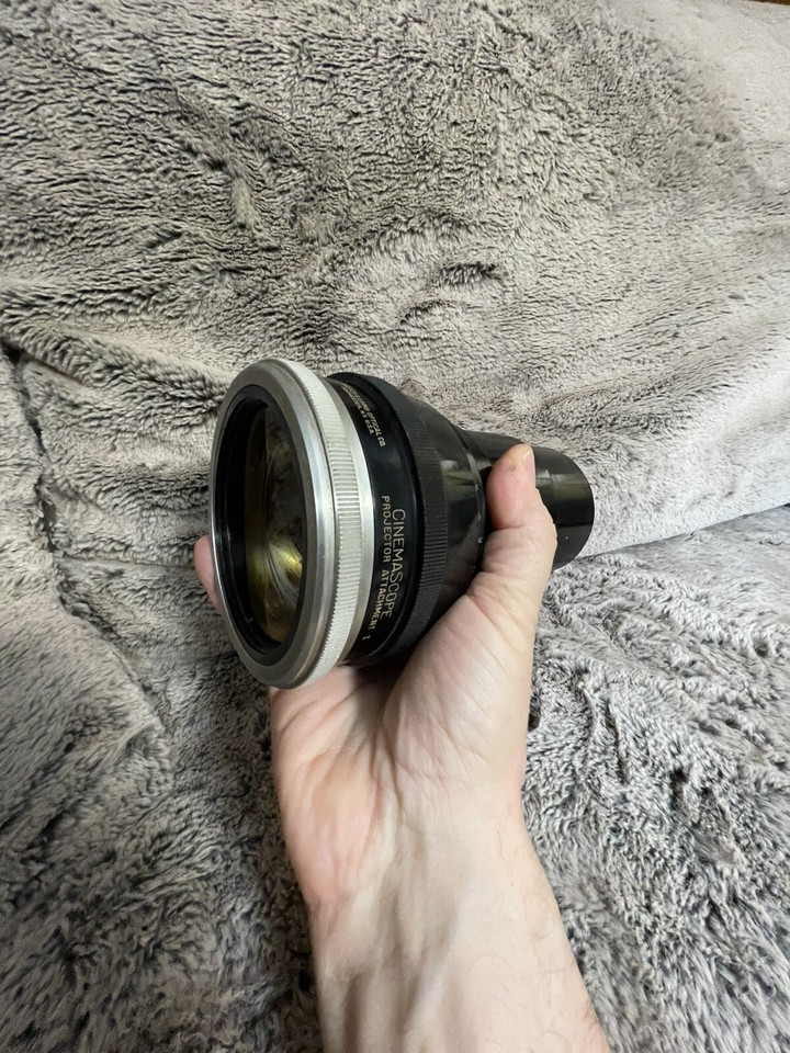 vintage CINEMASCOPE PROJECTOR Lense, RARE | eBay