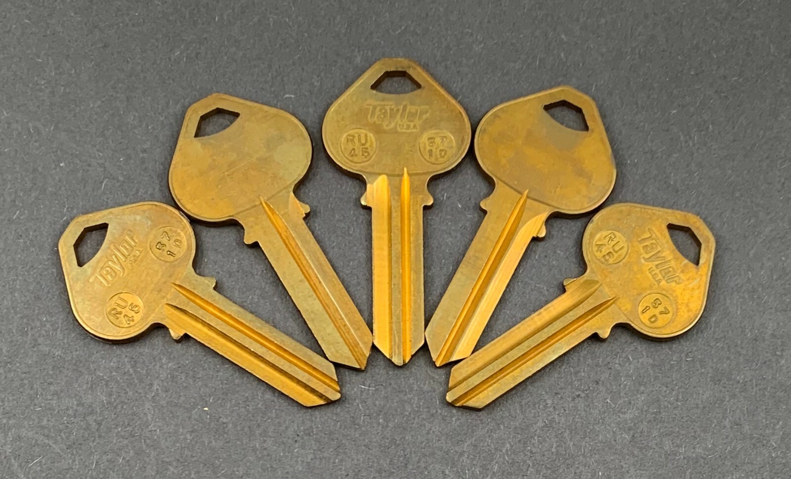 Lots of 2/5/10 RU45 1011D1 Type 5 Pin Key Blanks for Russwin 5D1R ...