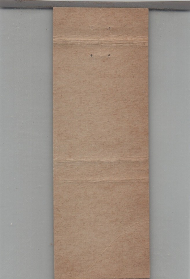 Matchbook Cover Benjamin W. Iobst Beautiful Kitchens Emmaus, PA | eBay