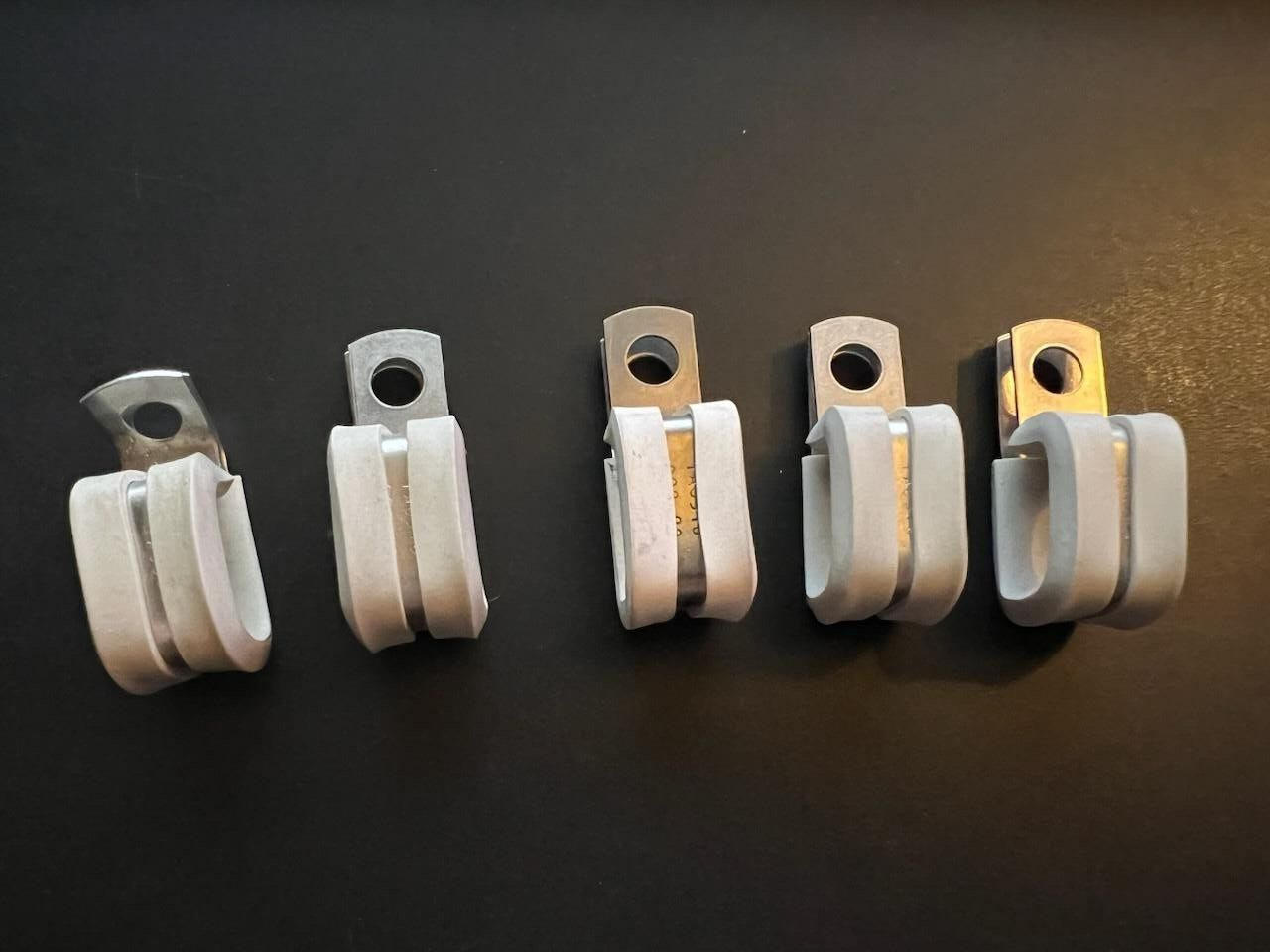 AIRCRAFT CLAMPS P/N TA0510 - 002-02 ( LOT OF 5 UNITS) NS COND # 27427 ...