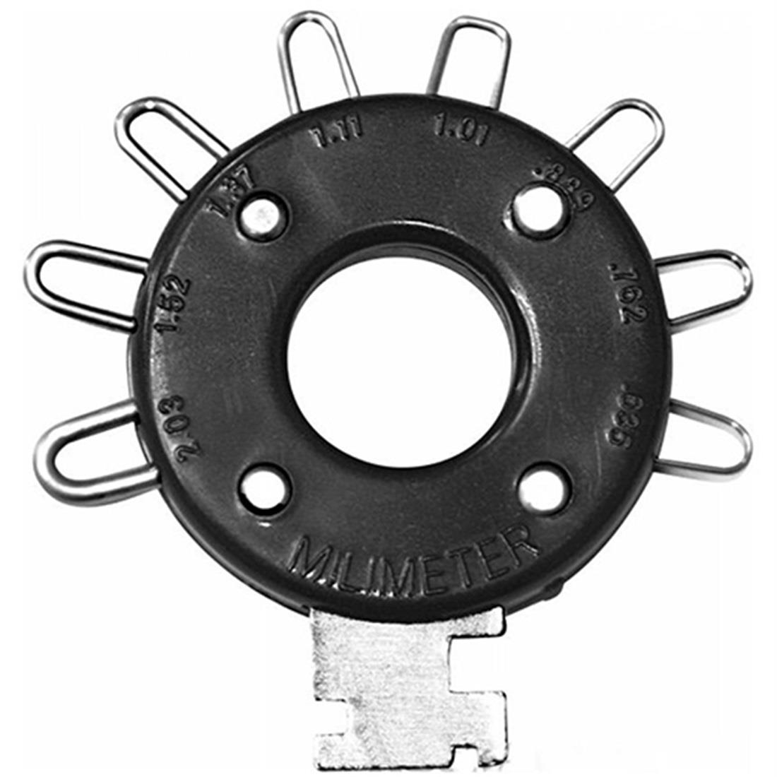 Spark Plug Gapper Gap Tool Metric Standard Inches Adjustment Tool_CB | eBay