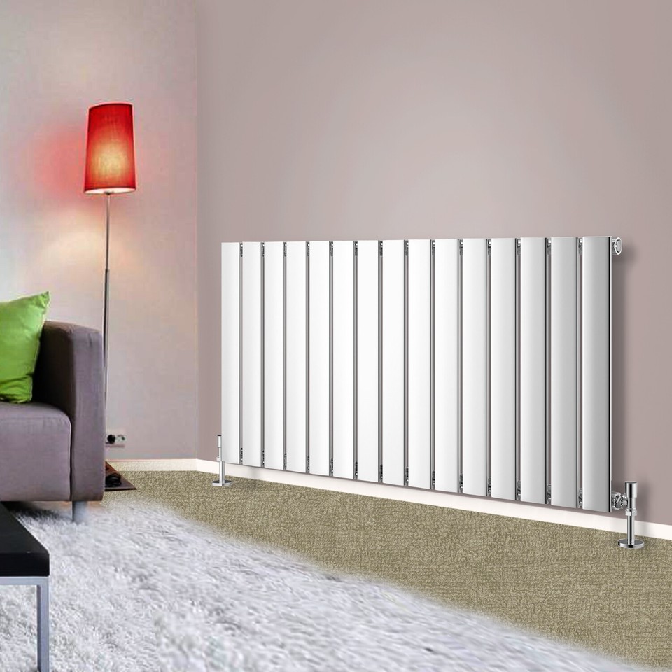 Modern Flat Panel Column Bathroom Designer Radiators White Anthracite ...