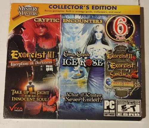 Cryptic Encounters 6 Pack Games. Exorcist 1, 2, And 3. Sandman ...