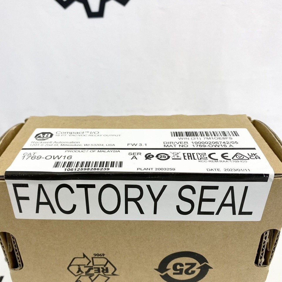 Allen Bradley 1769-OW16 / A Compact I/O Relay Output. Factory Sealed | eBay