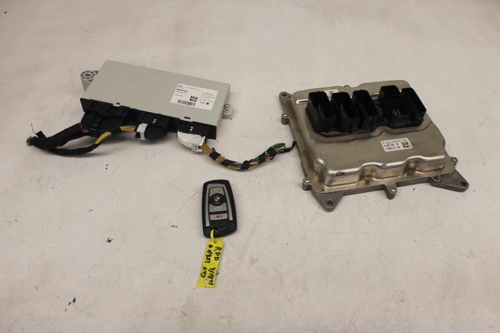 Engine Computer DME ECU CAS4 Key Set OEM BMW F25 F26 F10 N26 N20 X3 X4 ...