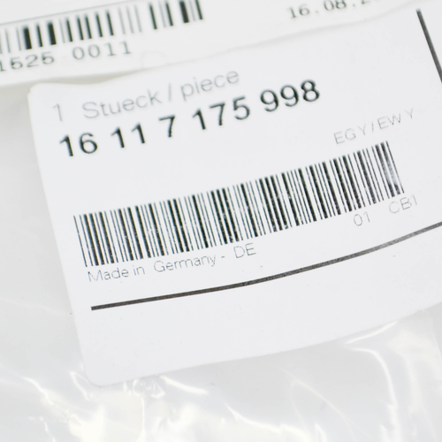 NEW BMW 3 E46 FUEL LINE 16117175998 7175998 ORIGINAL 16-11-7-175-998 | eBay