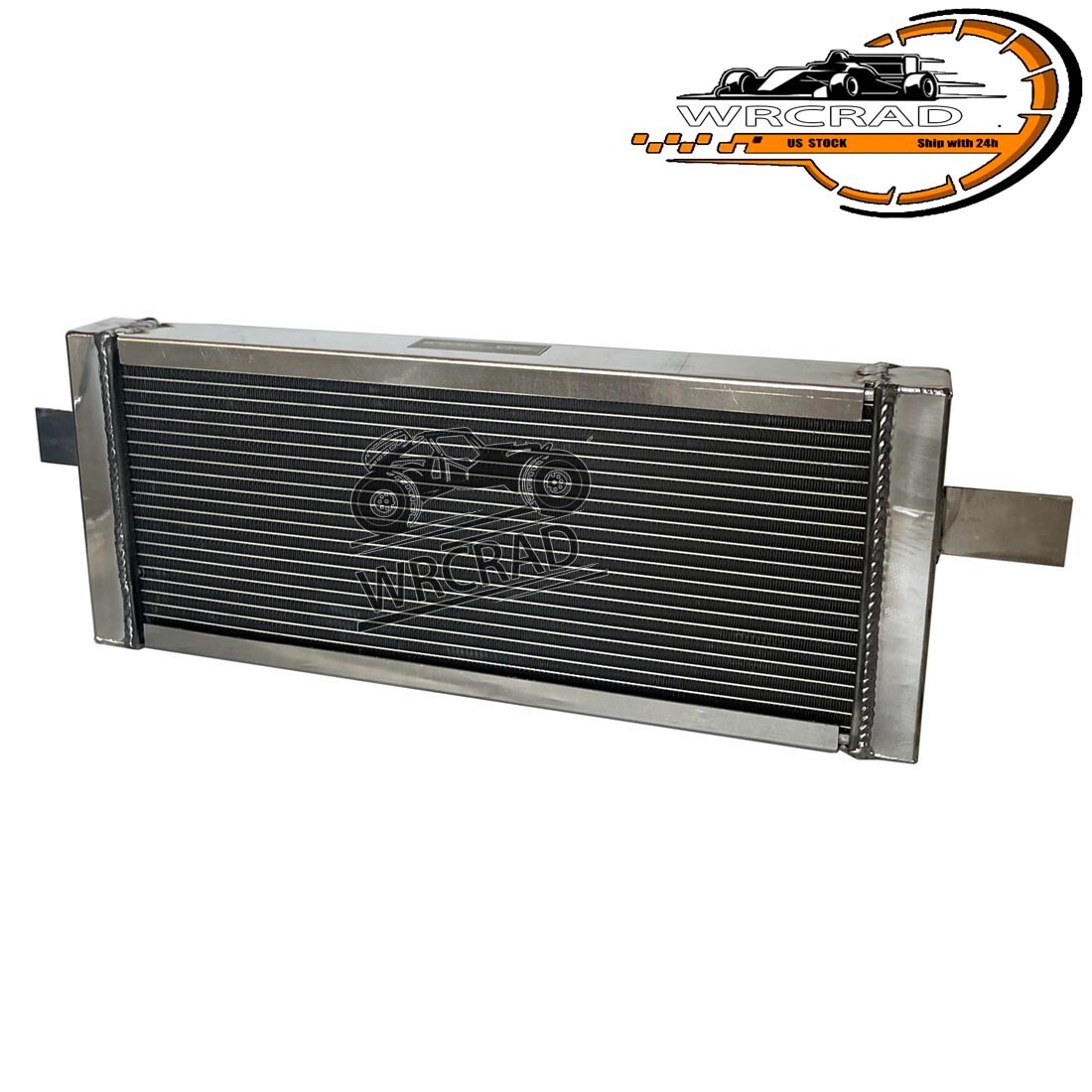 2-Rows Universal Pocket Tucked Aluminum Radiator Fit Honda Civic CRX ...