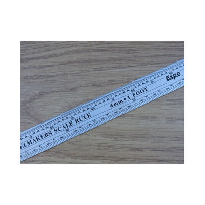 4mm OO Scale Ruler - Expotools 74104 | eBay