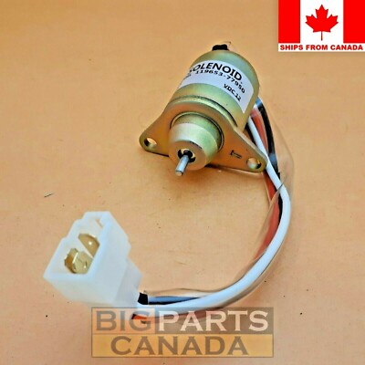 Fuel Shutoff Solenoid for John Deere M806808 Yanmar 117233-77932 ...